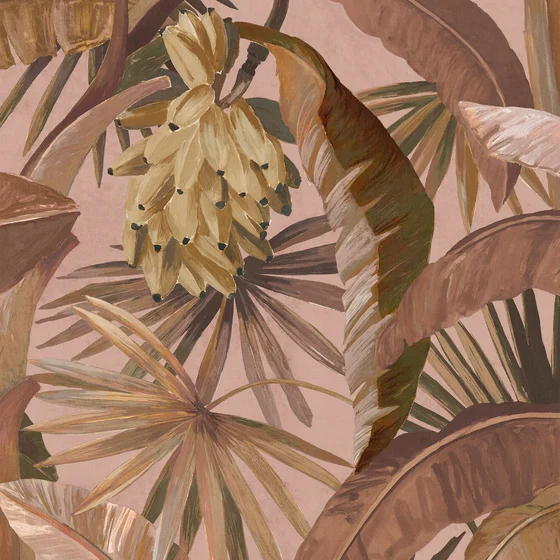 Catherine Martin by Mokum La Palma Wallpaper Whisky | Mokum Textiles